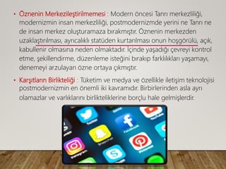 Postmodern Pazarlama (Postmodern Marketing) | PPTX