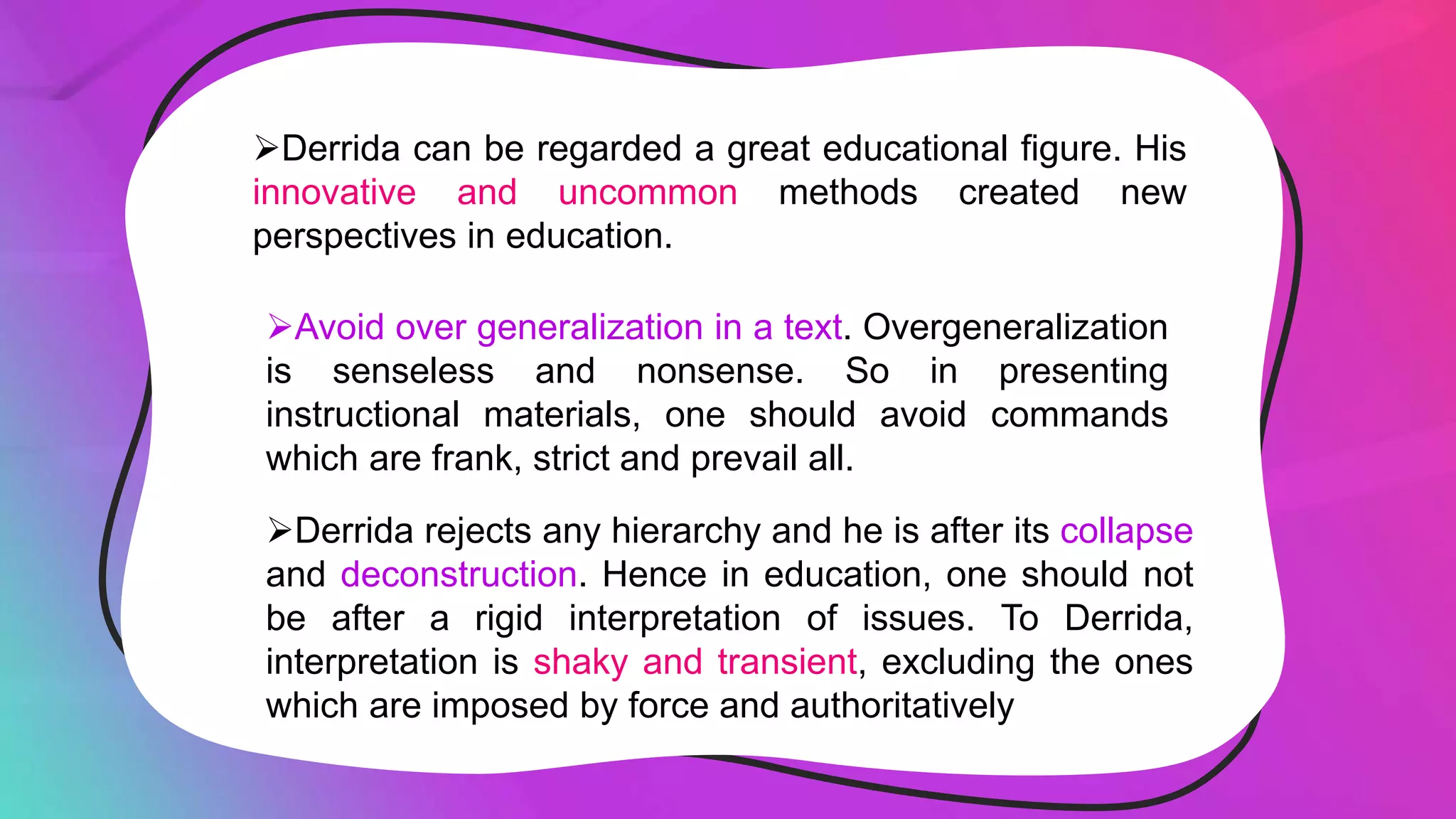 Postmodern Philosophy | PPTX
