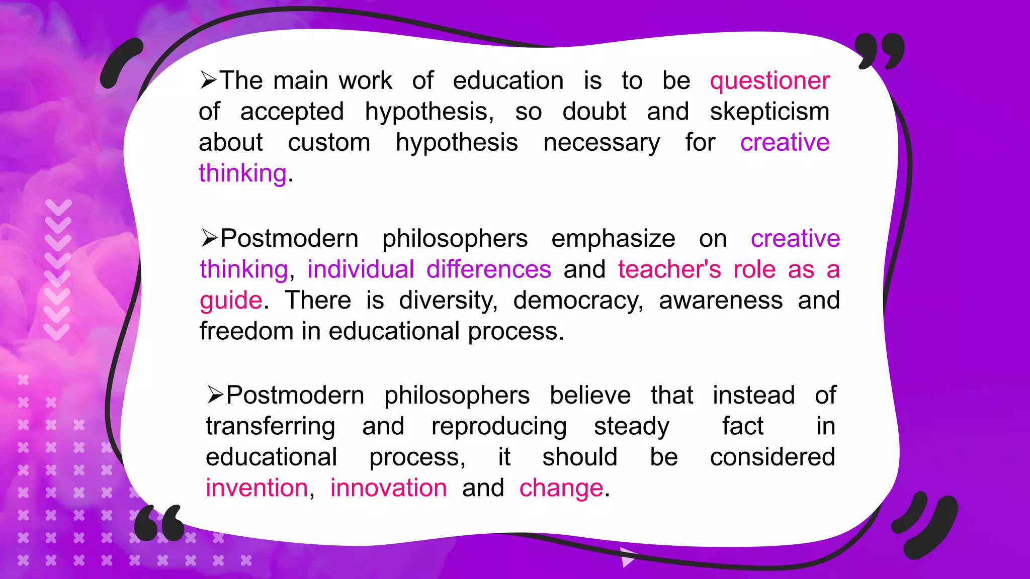 Postmodern Philosophy | PPTX