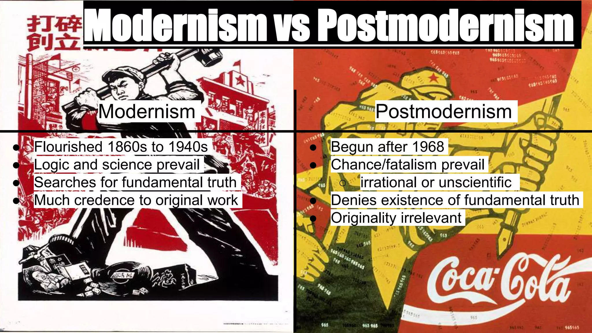 Postmodern presentation | PPTX