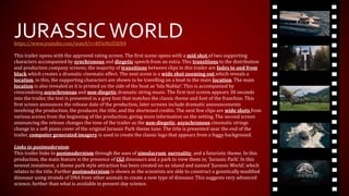 Postmodern Trailer Analysis 1 Films 1-5 | PPTX