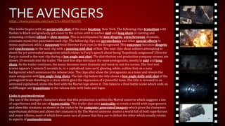 Postmodern Trailer Analysis 1 Films 1-5 | PPTX