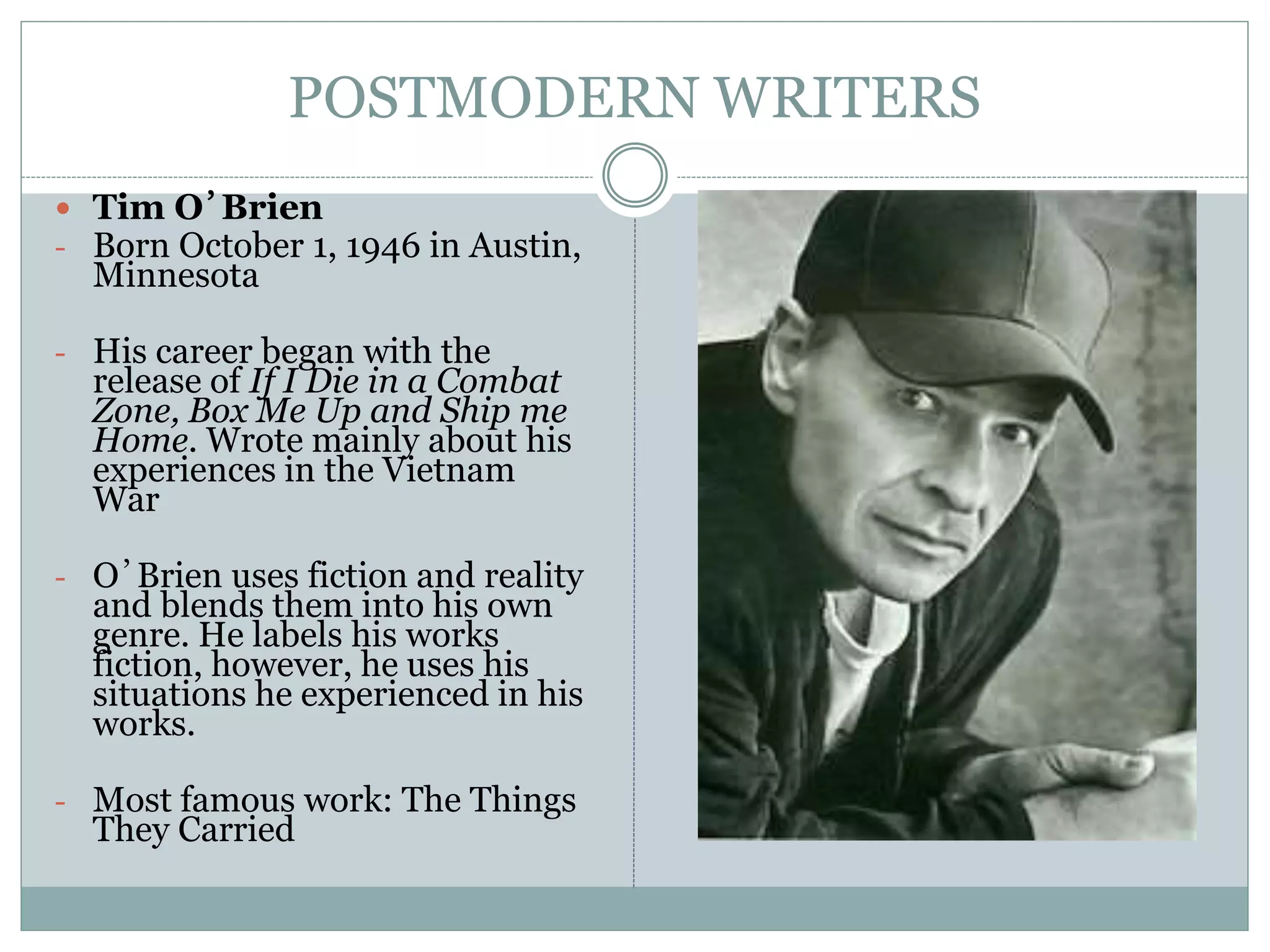 Postmodern traits bennett o'brien | PPTX | Modern Art | Fine Art