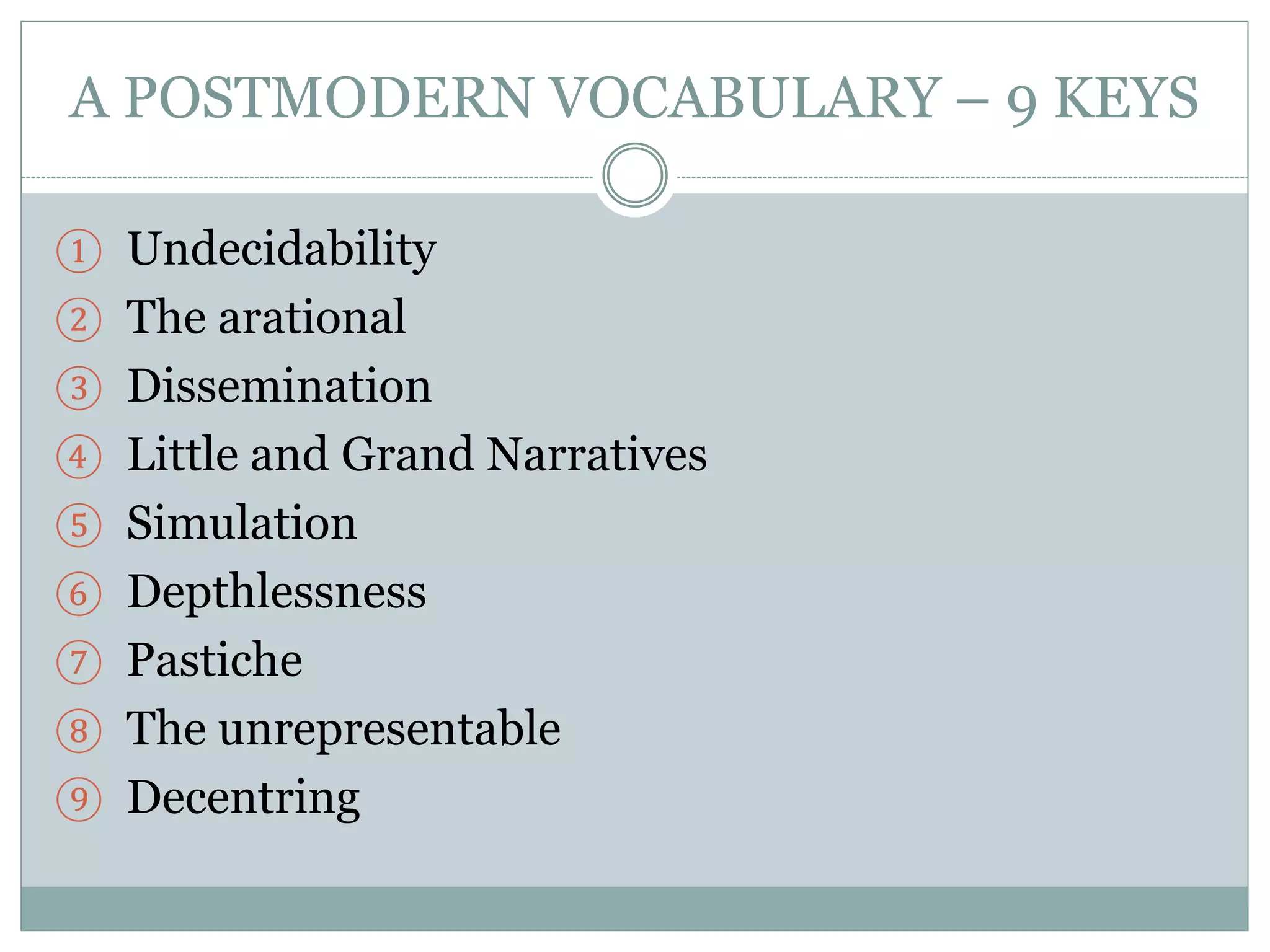 Postmodern traits bennett o'brien | PPTX | Modern Art | Fine Art