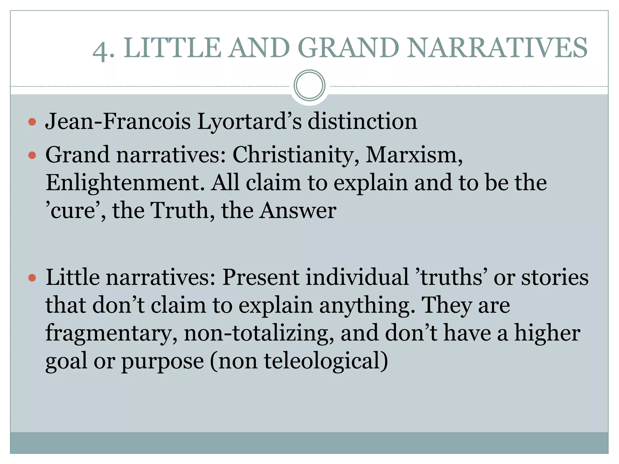 Postmodern traits bennett o'brien | PPTX | Modern Art | Fine Art