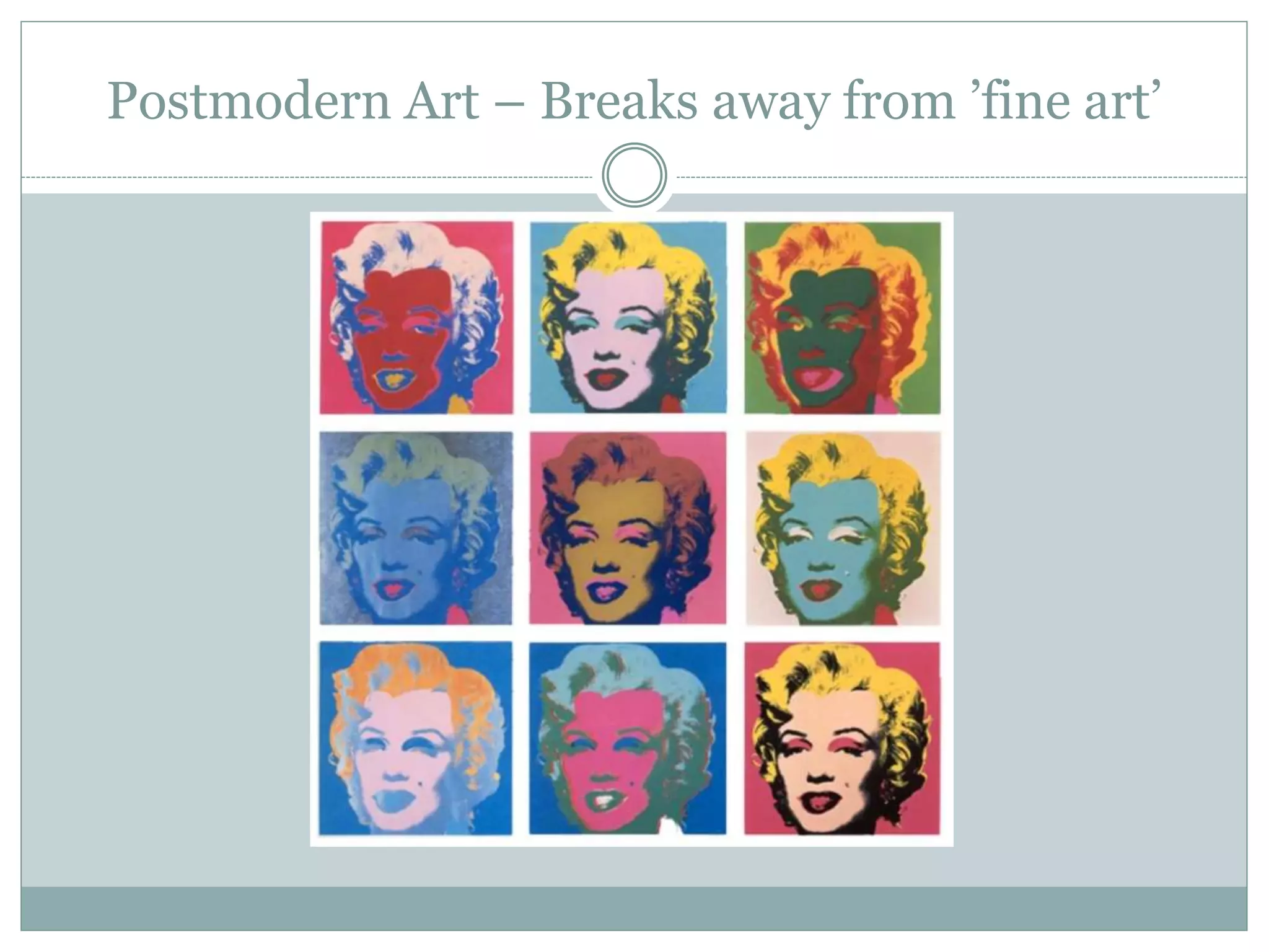 Postmodern traits bennett o'brien | PPTX | Modern Art | Fine Art