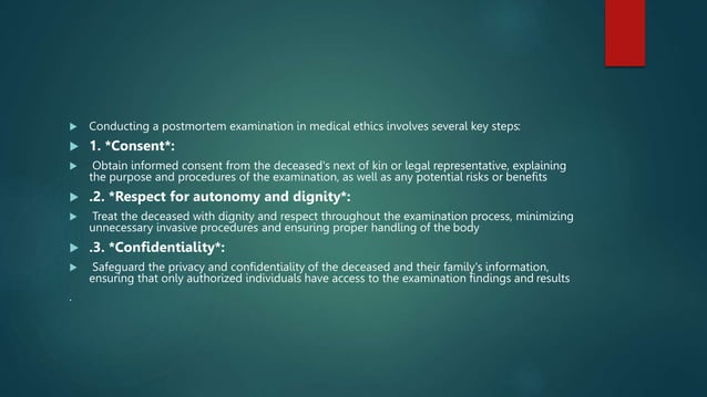 POSTMORTEM presentation slides medicals. | PPTX | Medical Tests ...