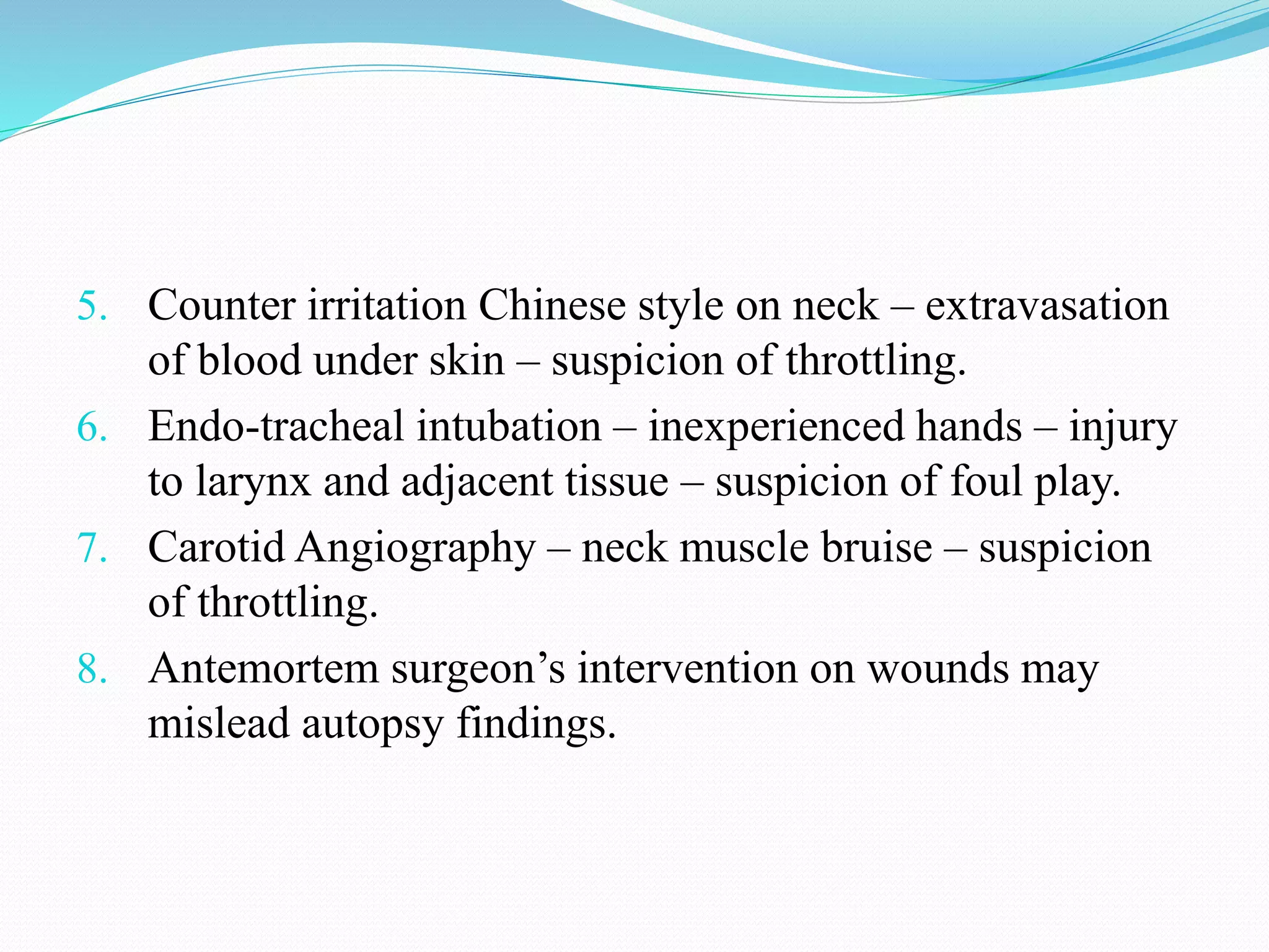 Postmortem artefcts | PPTX