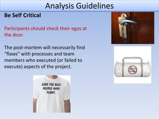 Project post-mortem analysis | PPSX