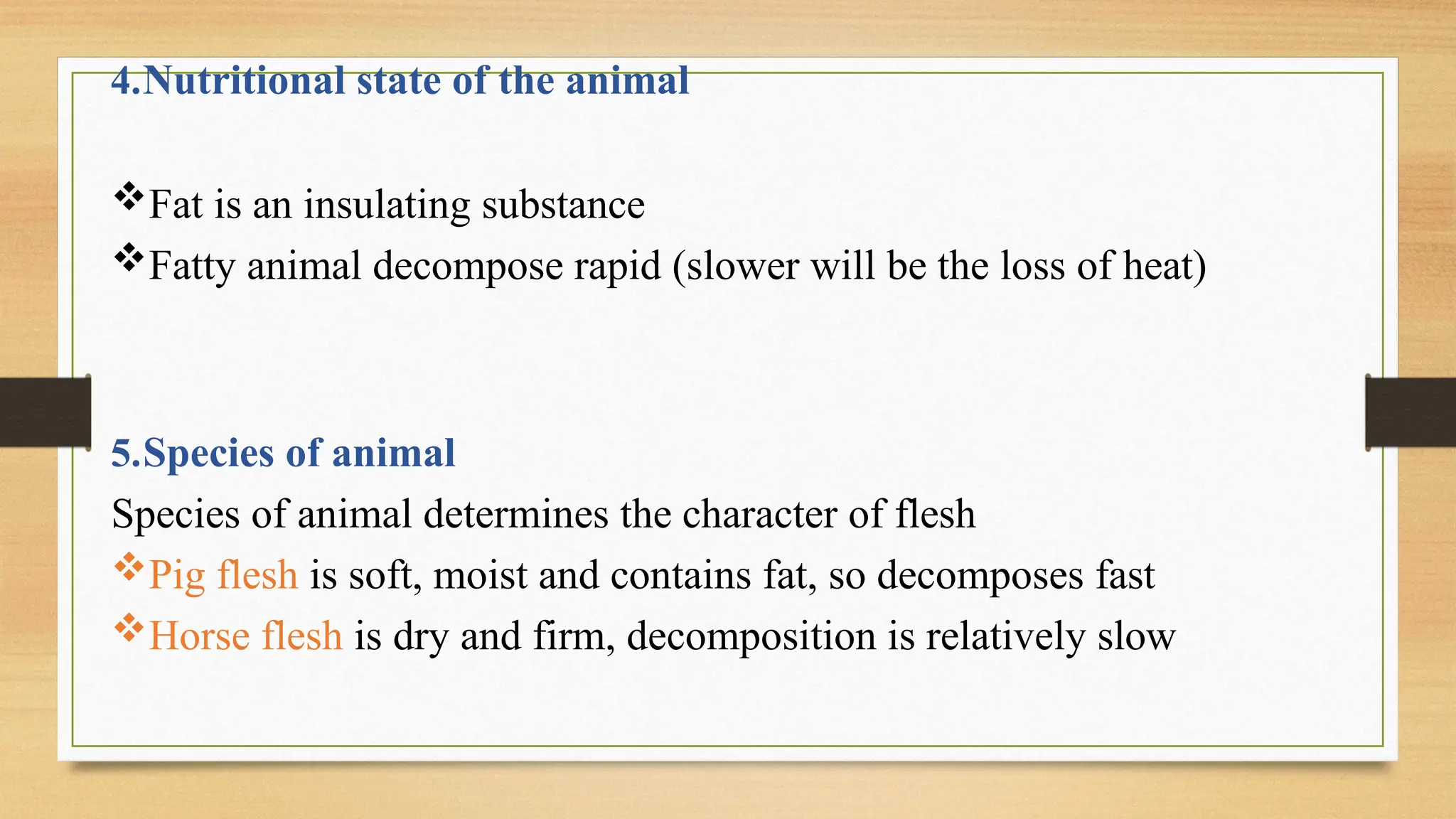 post-mortem changes in Veterinary Pathology | PPTX