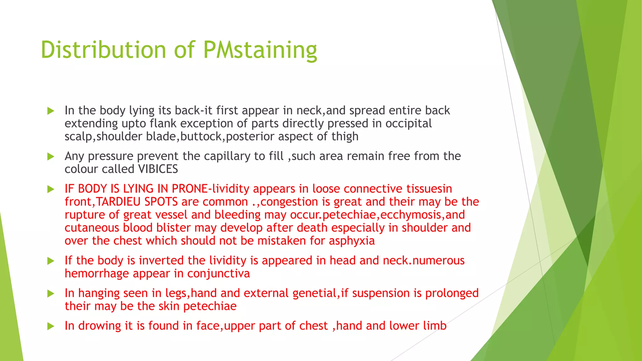 Postmortem changes | PPTX