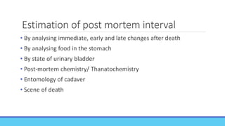 Post Mortem Changes in Forensic Medicine.new.pptx
