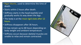 Death and Postmortem Changes | PDF | Death, Injury, or Military ...