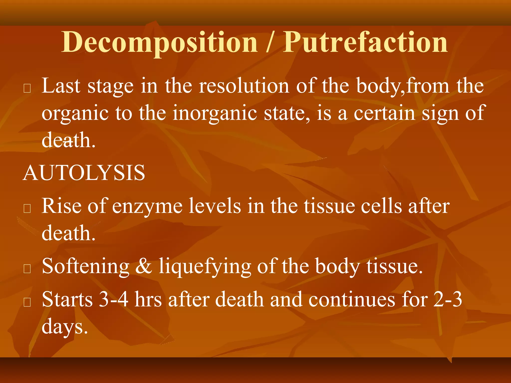 postmortemchangesBYPRANAVKOHLI.pptx | Eye and Vision Conditions ...