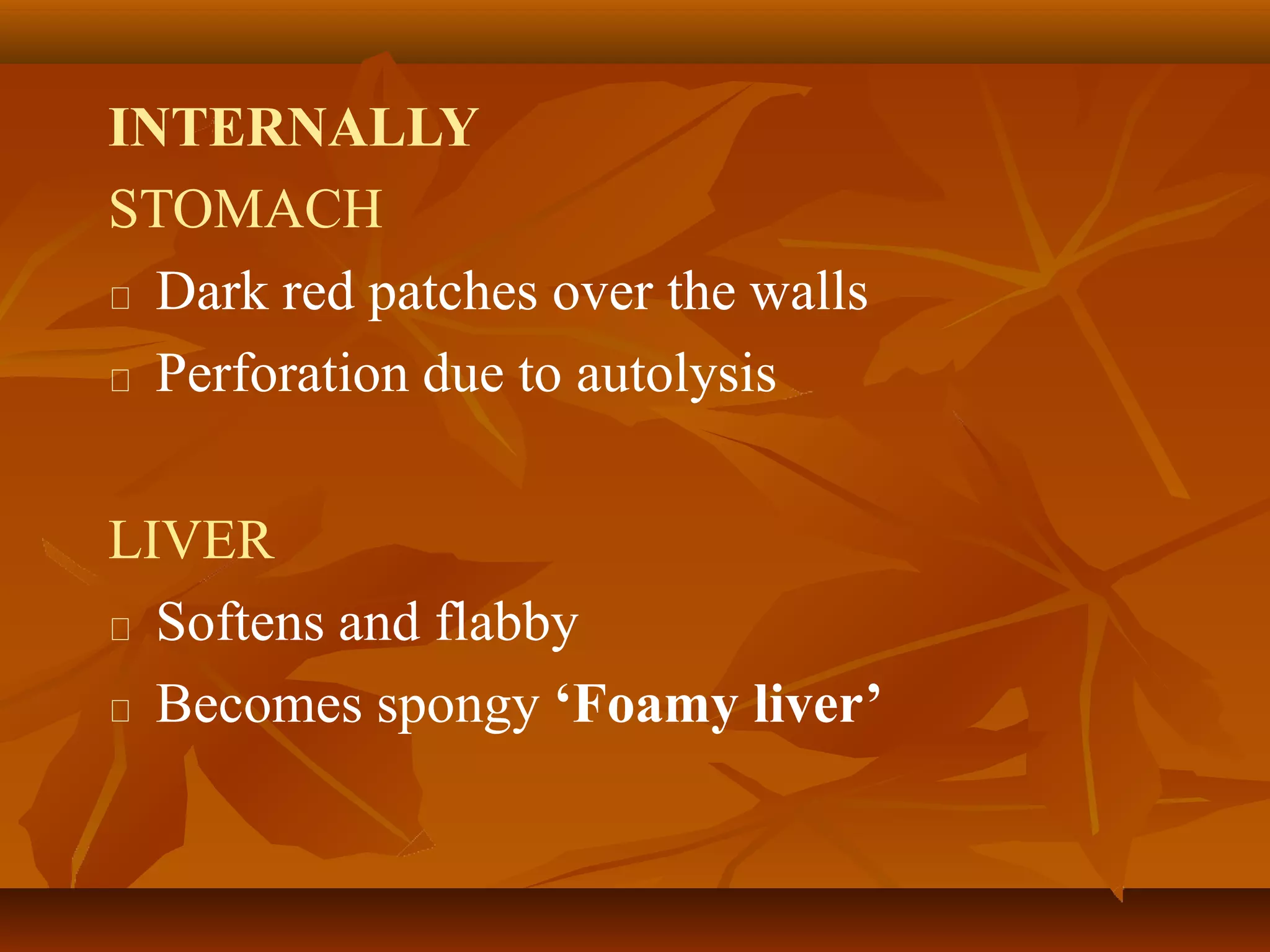 postmortemchangesBYPRANAVKOHLI.pptx | Eye and Vision Conditions | Diseases and Conditions