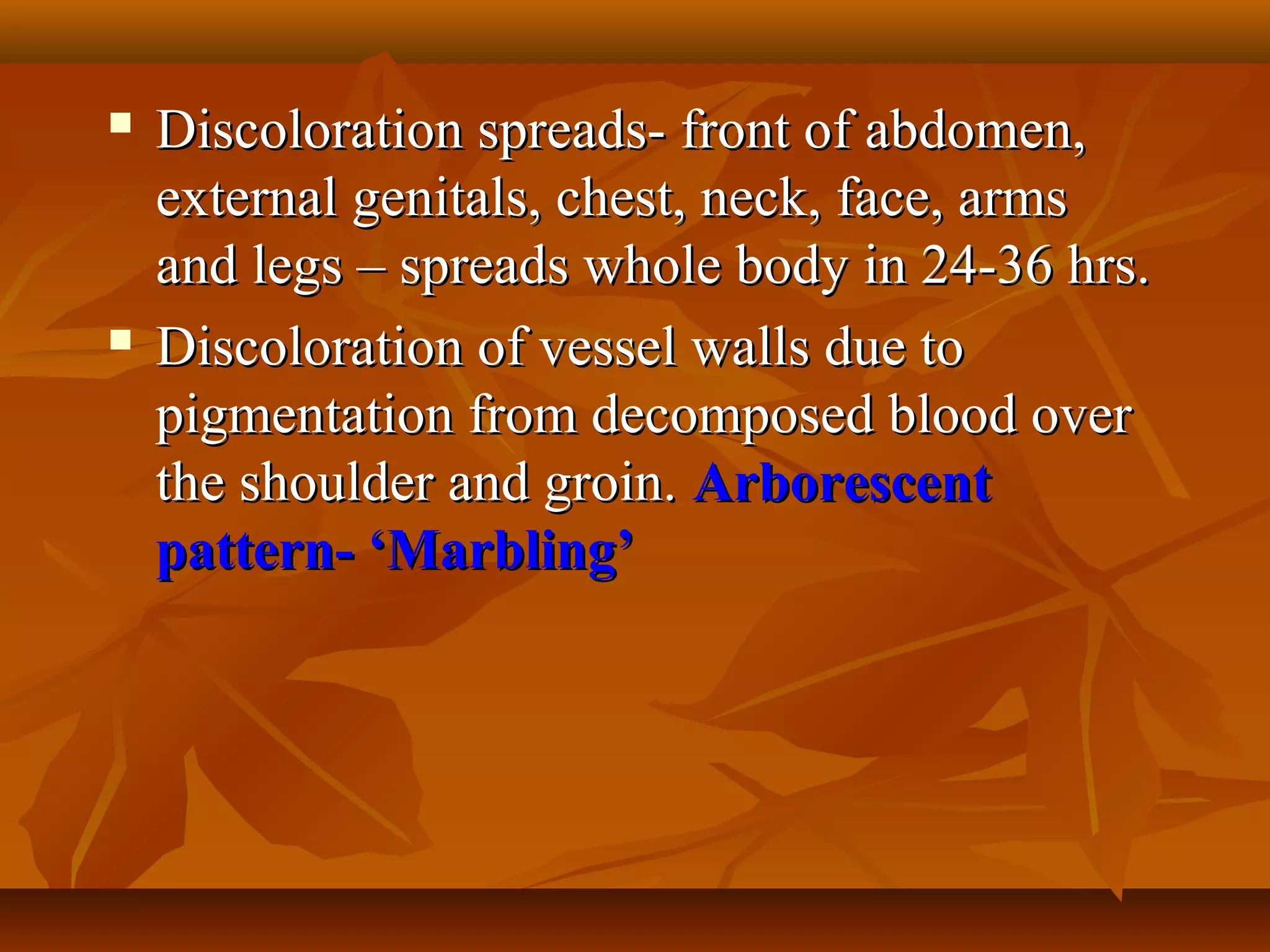 Post mortem changes notes by dr. armaan singh | PPT