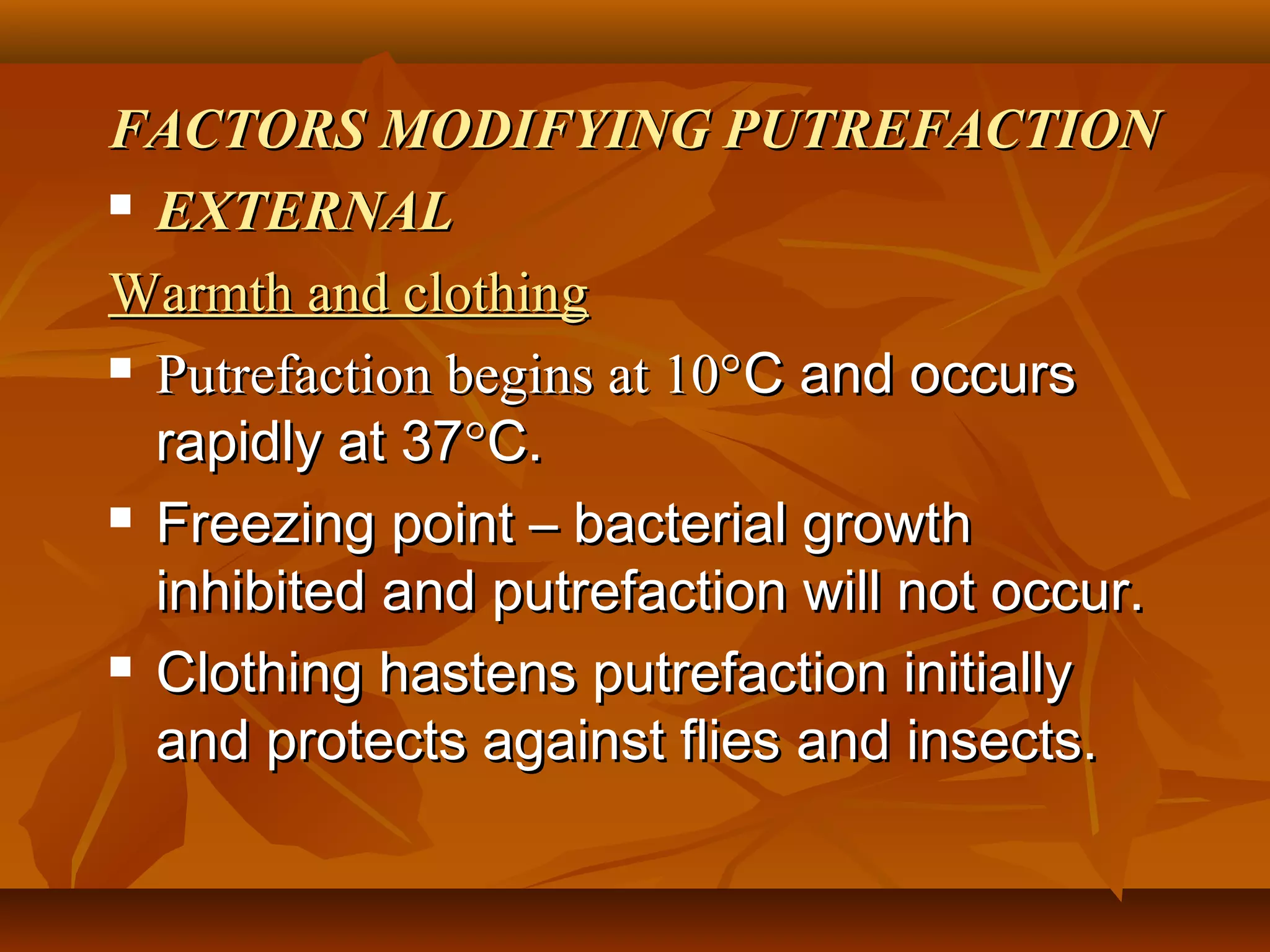 Post mortem changes notes by dr. armaan singh | PPT