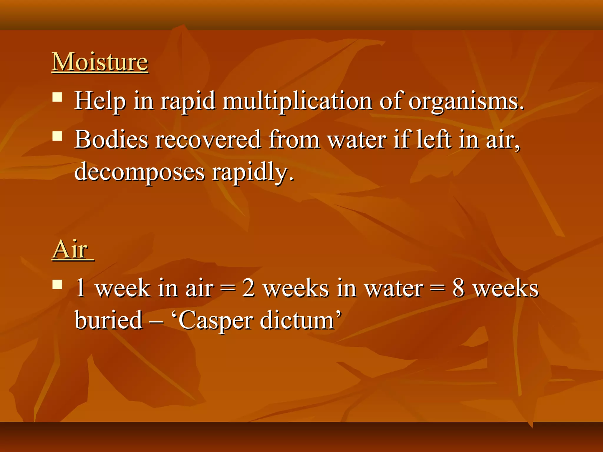 Post mortem changes notes by dr. armaan singh | PPT