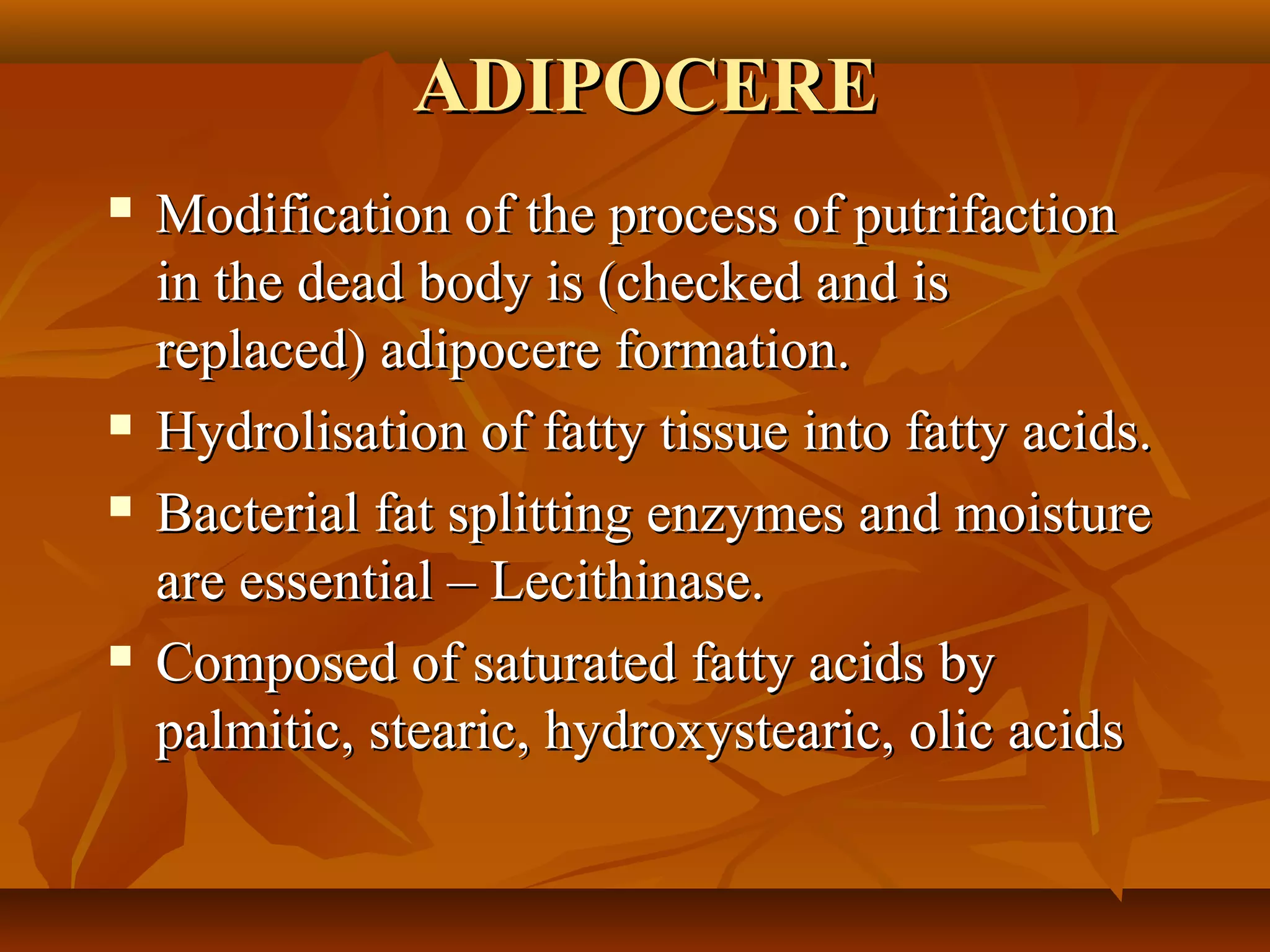 Post mortem changes notes by dr. armaan singh | PPT