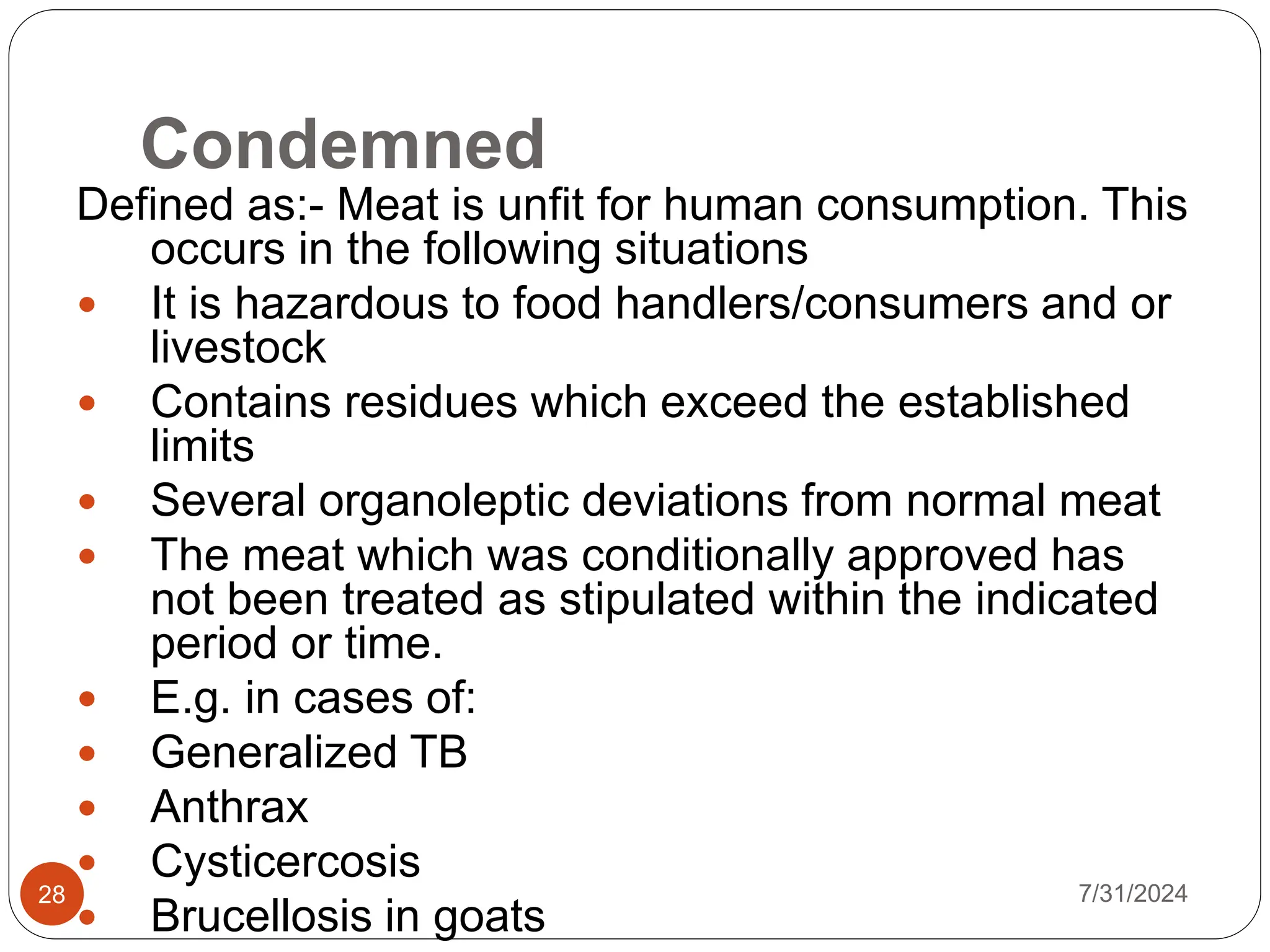 Post mortem inspection.pptx for enhancing understanding of meat ...