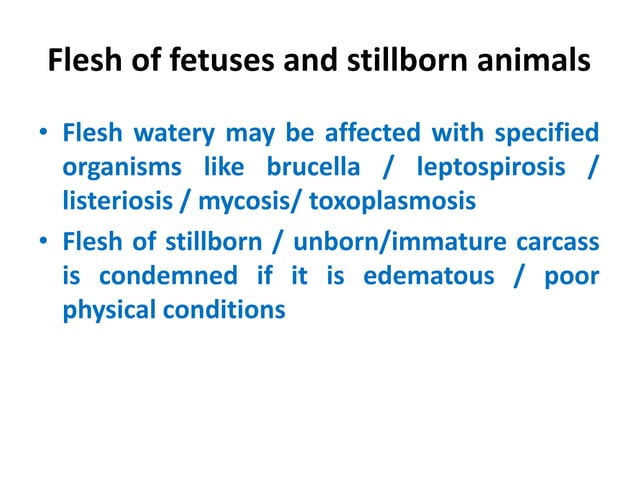 Post mortem inspection in animals | PPTX