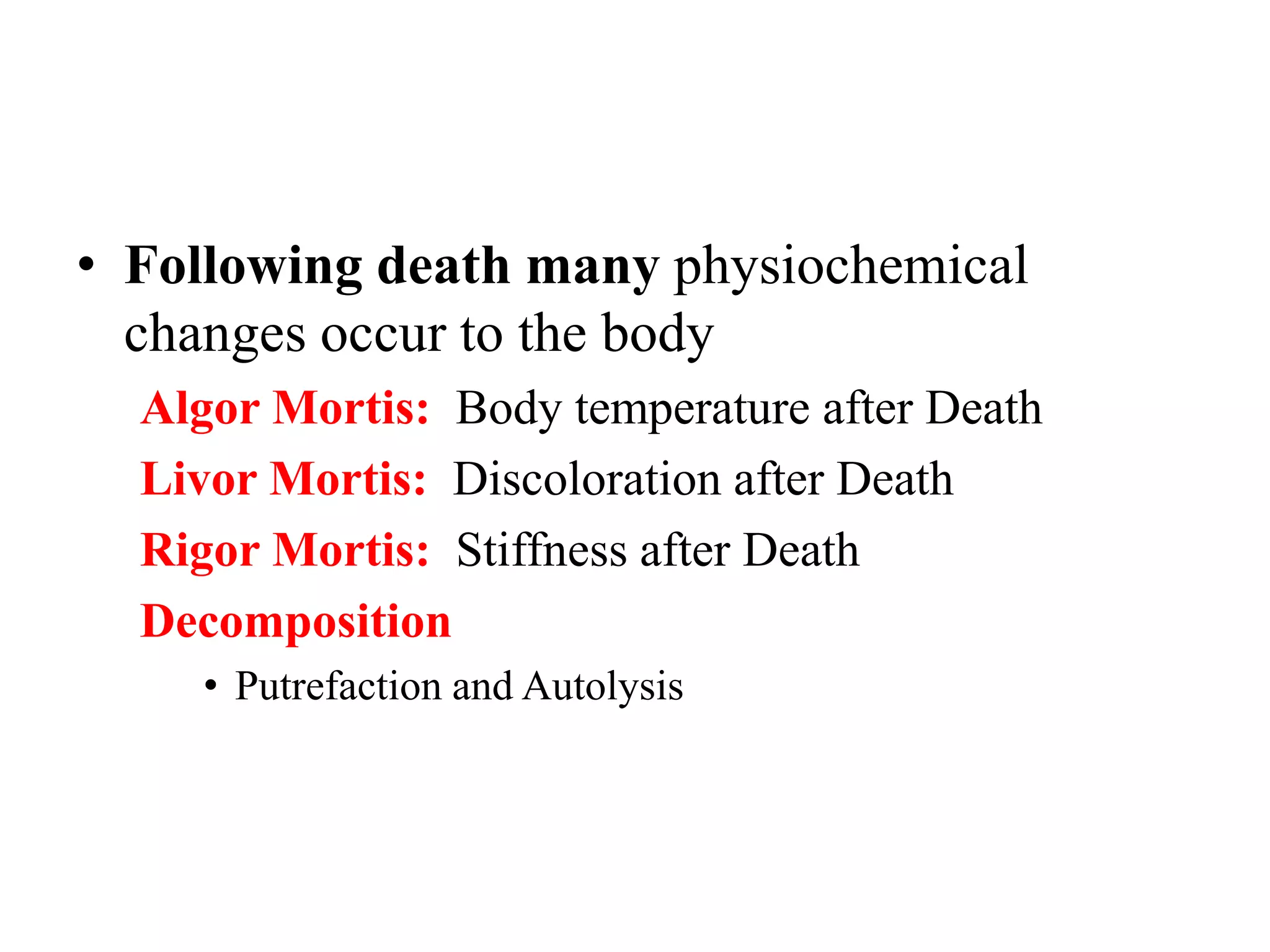 Post mortem interval | PPTX