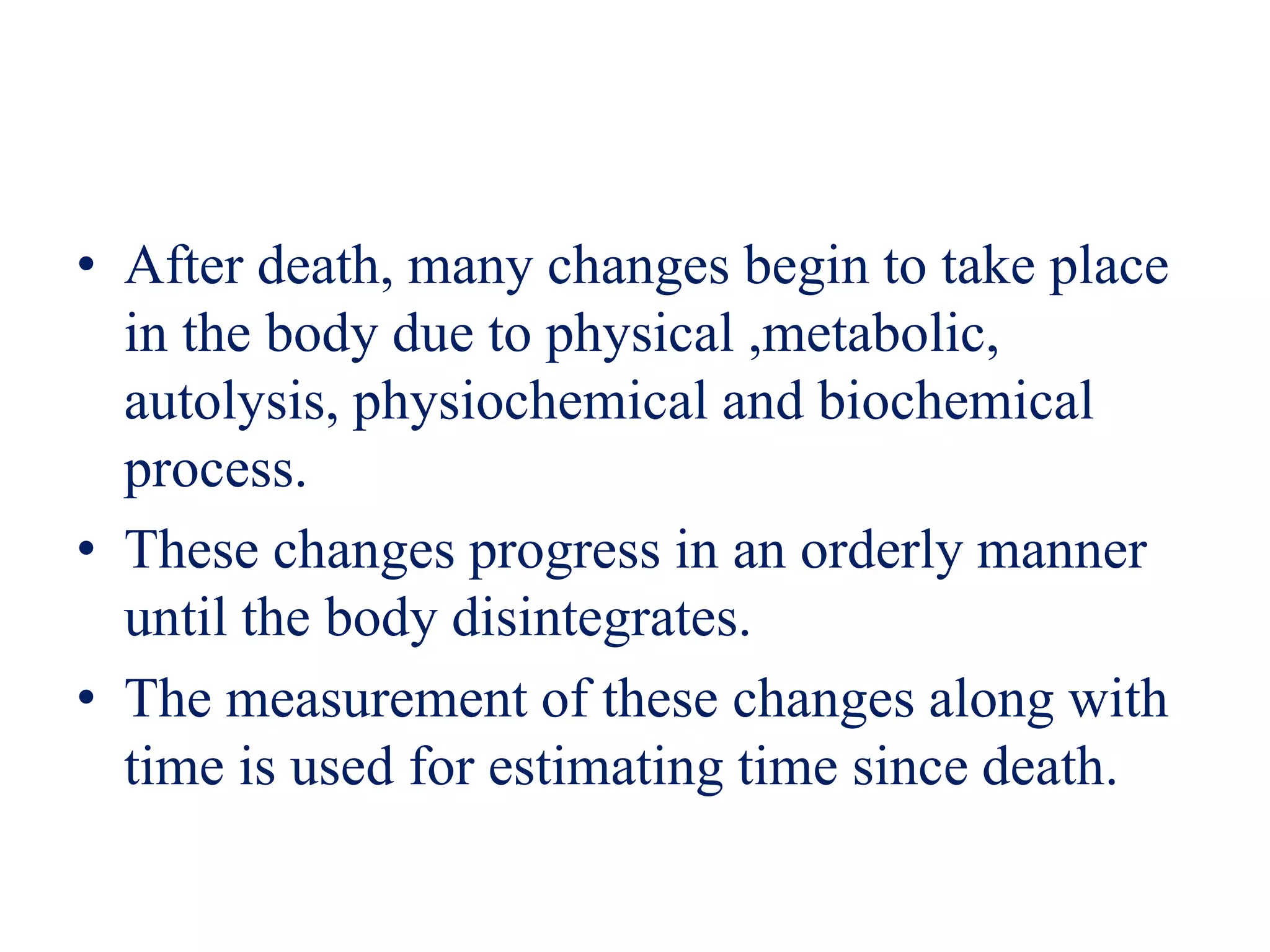 Post mortem interval | PPTX