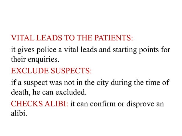 Post mortem interval | PPTX | First Aid | Injuries