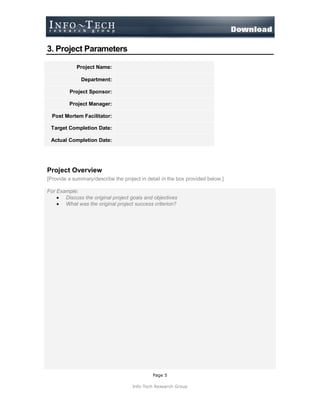 Post mortem report | PDF