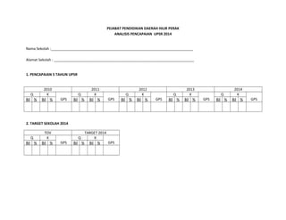 Post mortem upsr 2014 | PPT