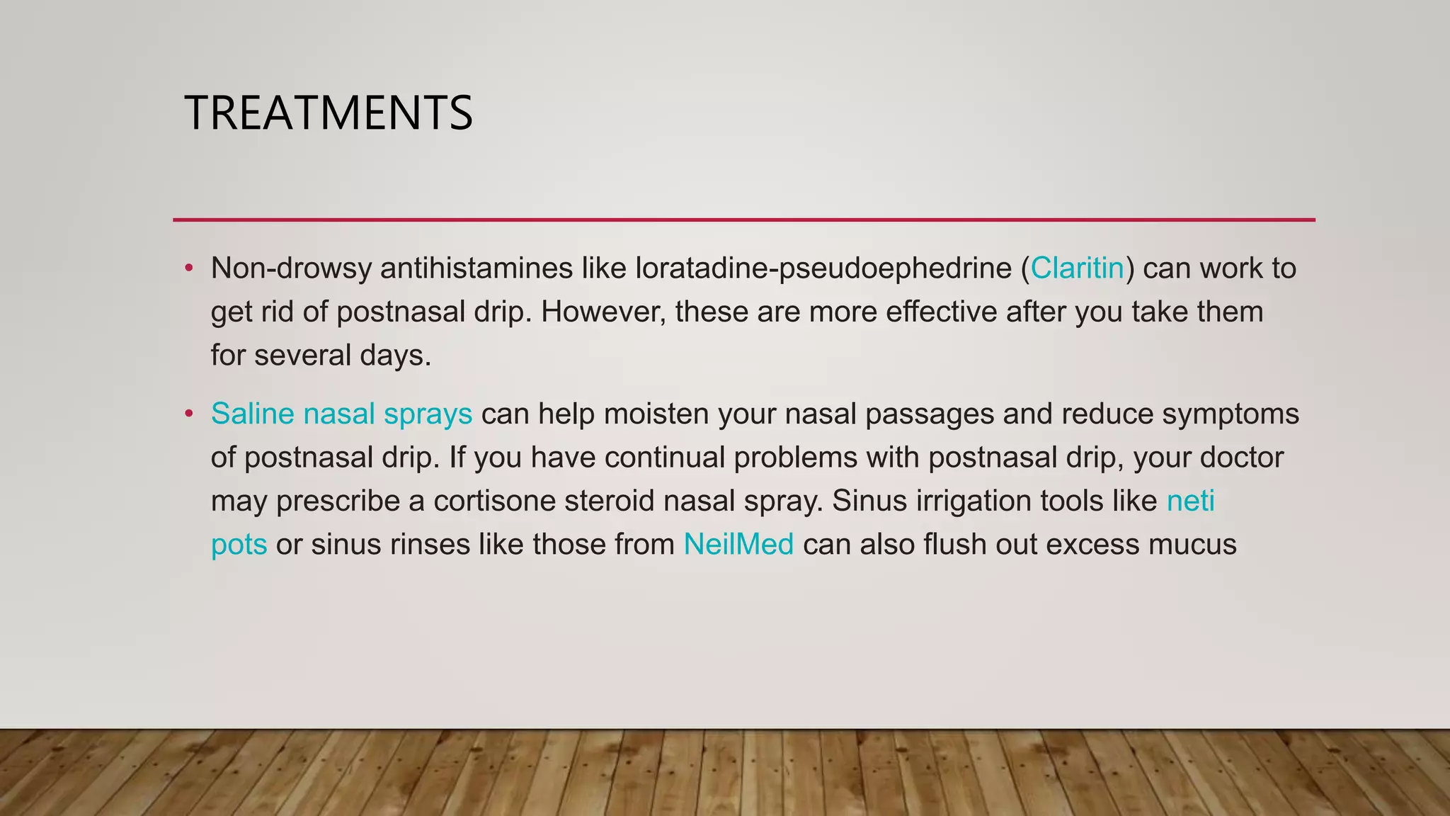 Post nasal drip | PPTX