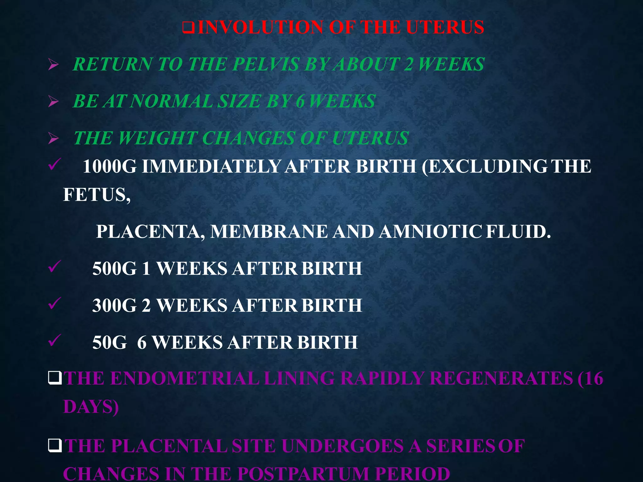 Postnatal Care ppt | PPTX