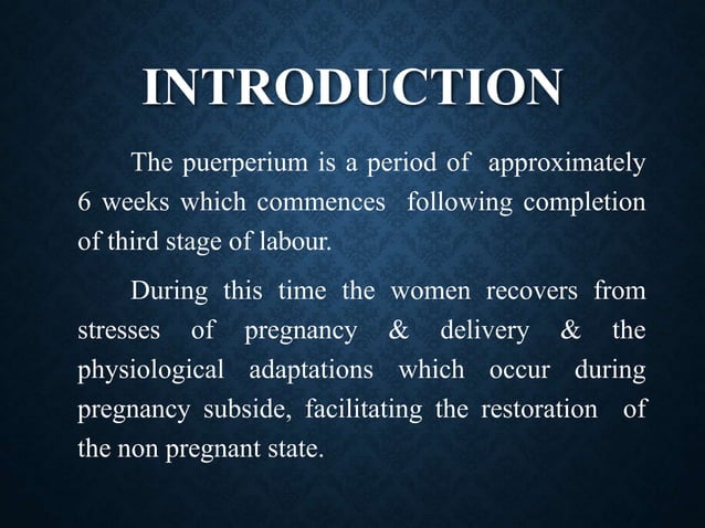 Postnatal Care ppt | PPTX | Pregnancy | Reproductive Health