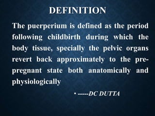 Postnatal Care ppt | PPTX
