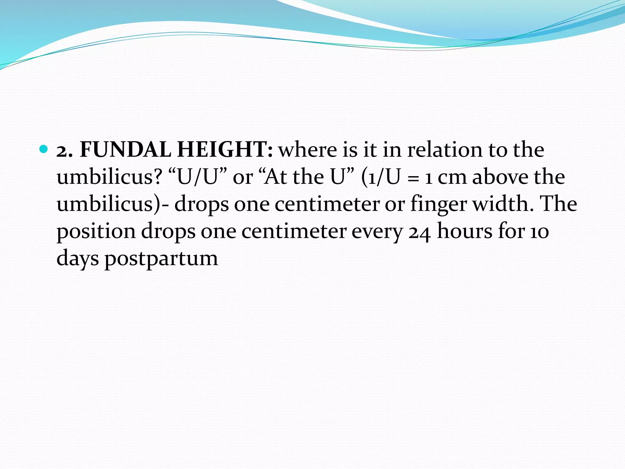 Postnatal assessment | PPTX