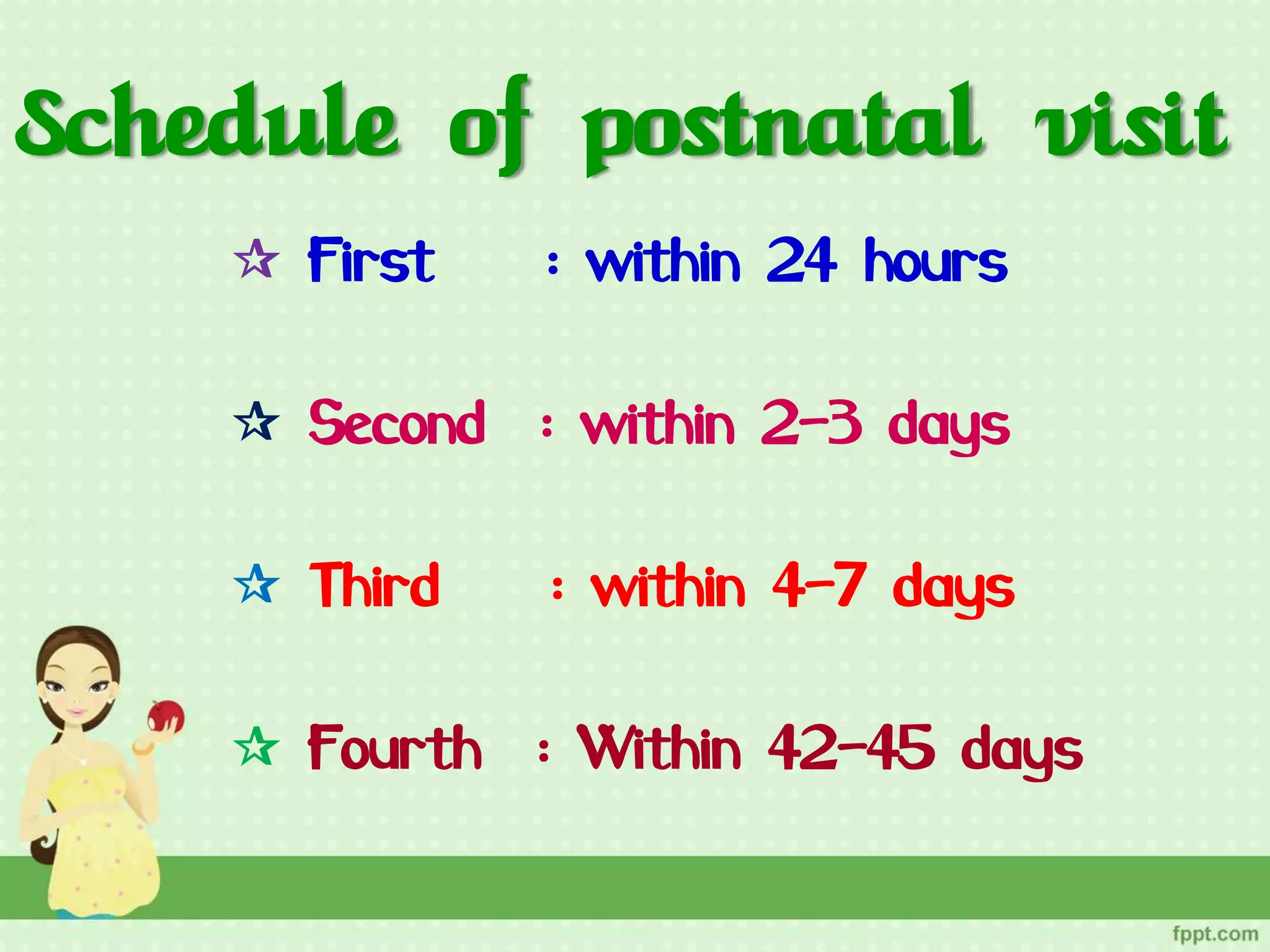 Postnatal care MANIK | PPTX