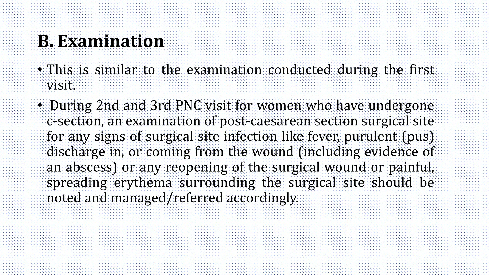 Post natal care | PPTX