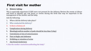 Post natal care | PPTX