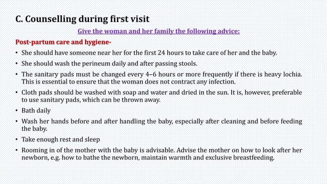 Post natal care | PPTX