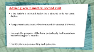 Postnatal Care and Counselling | PPTX