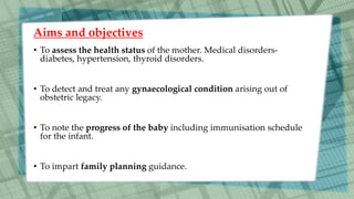 Postnatal Care and Counselling | PPTX