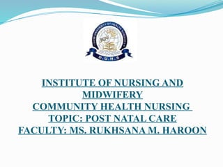 POSTNATAL CARE FINAL ppt.pptxbbbnnnnnnnn | PPT