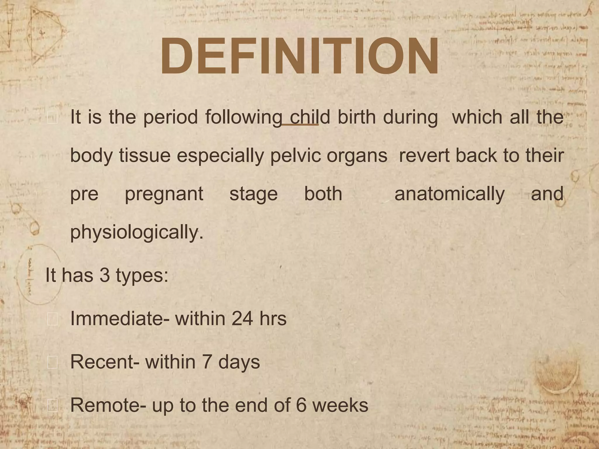 Postnatal complications | PPTX