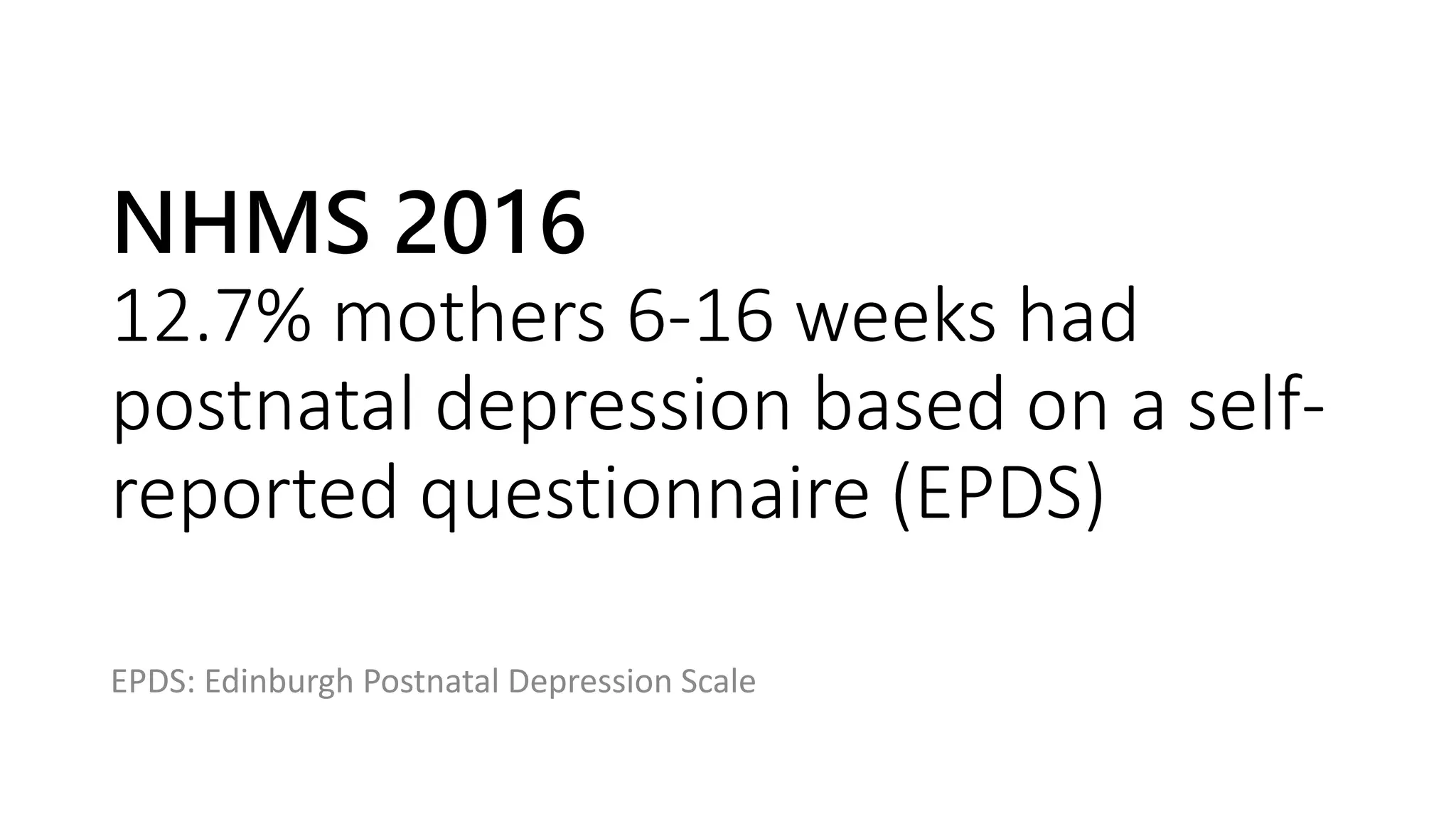 Postnatal Depression: Let’s Talk | PPTX