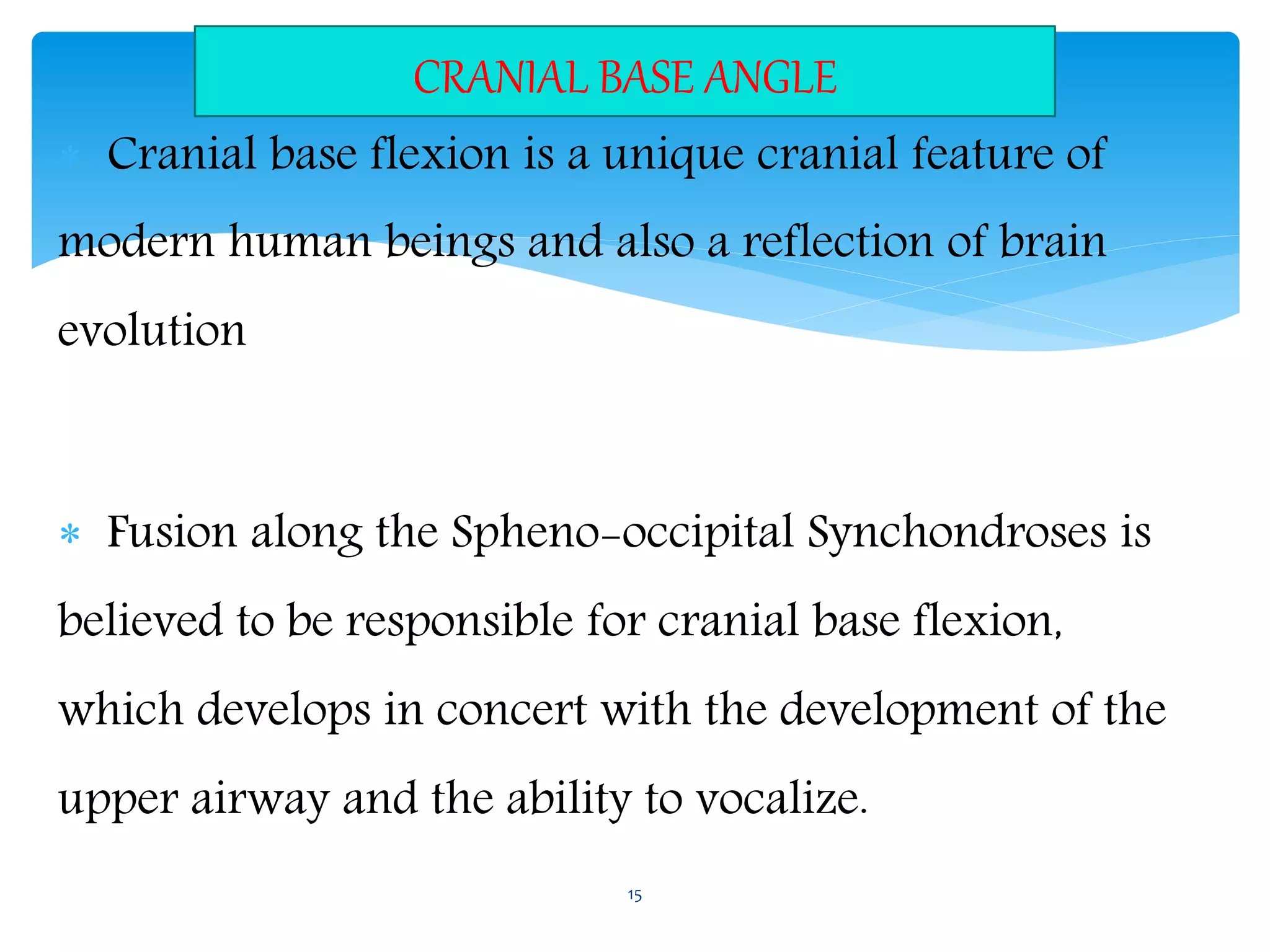 Post natal development of cranial base, maxilla and mandible | PPTX