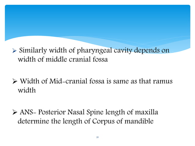Post natal development of cranial base, maxilla and mandible | PPTX