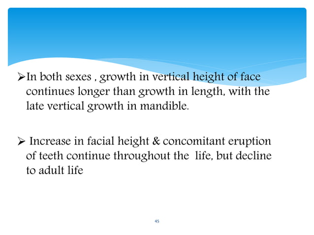 Post natal development of cranial base, maxilla and mandible | PPTX