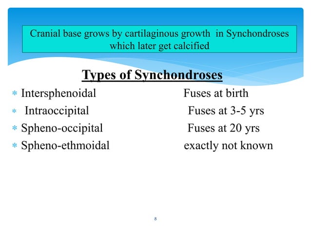 Post natal development of cranial base, maxilla and mandible | PPTX