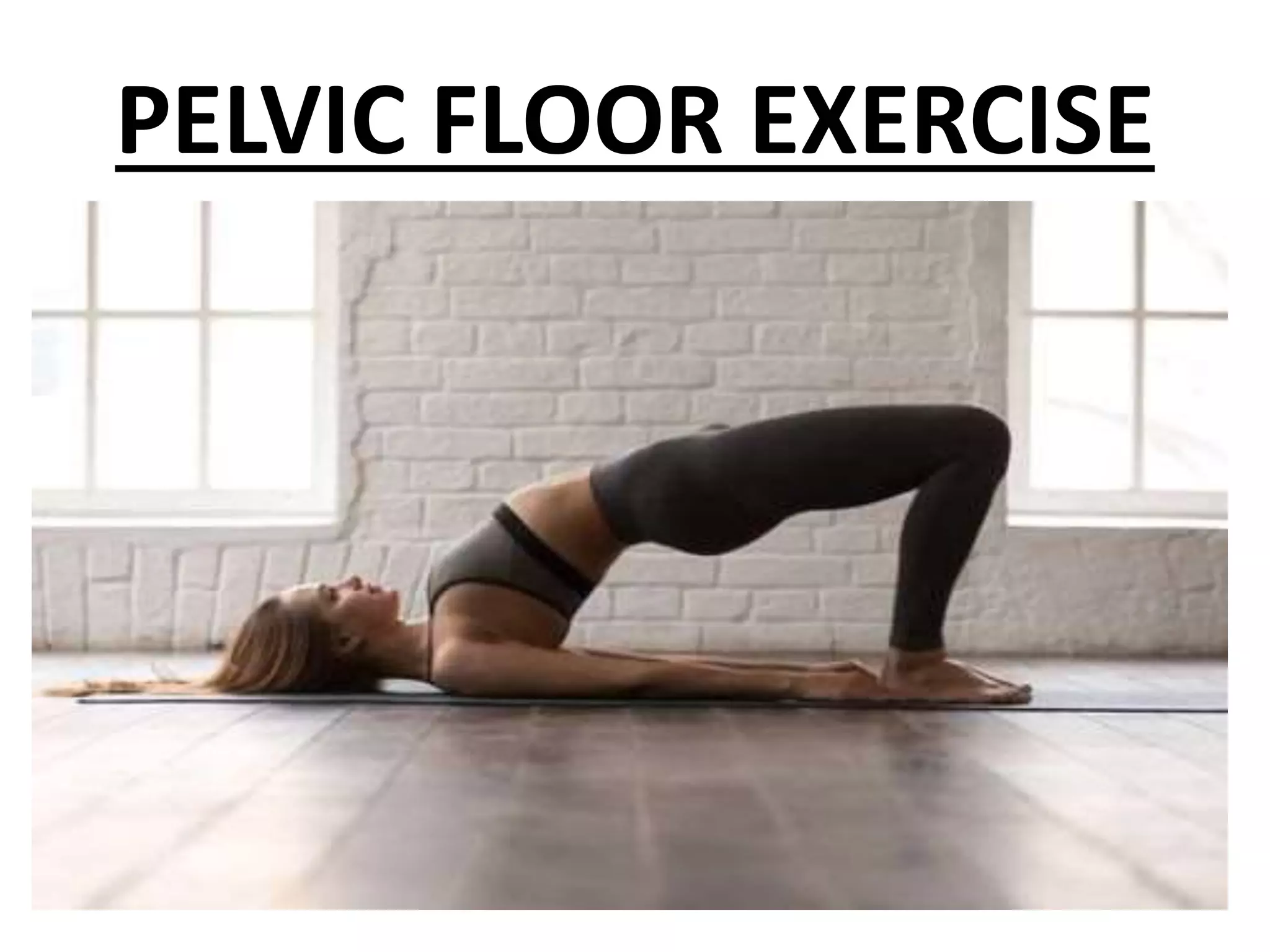 POST NATAL EXERCISE | PPTX