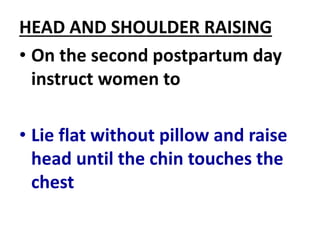 POST NATAL EXERCISE | PPTX